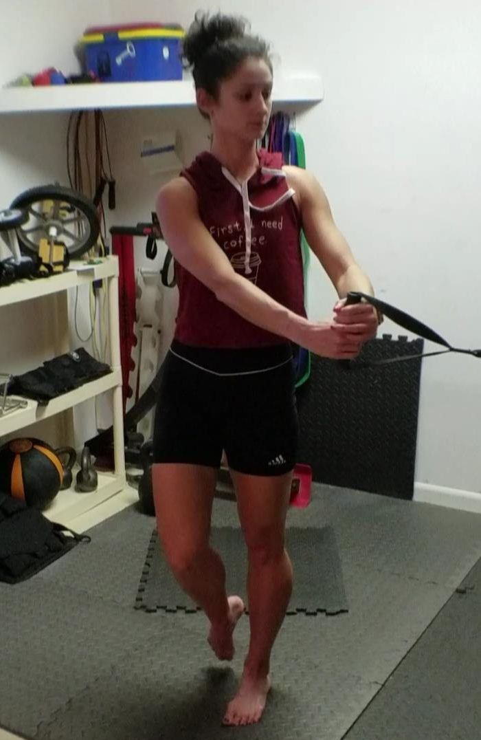 Single Leg Cable Rotation - Balance/Core - Dance Performance Training